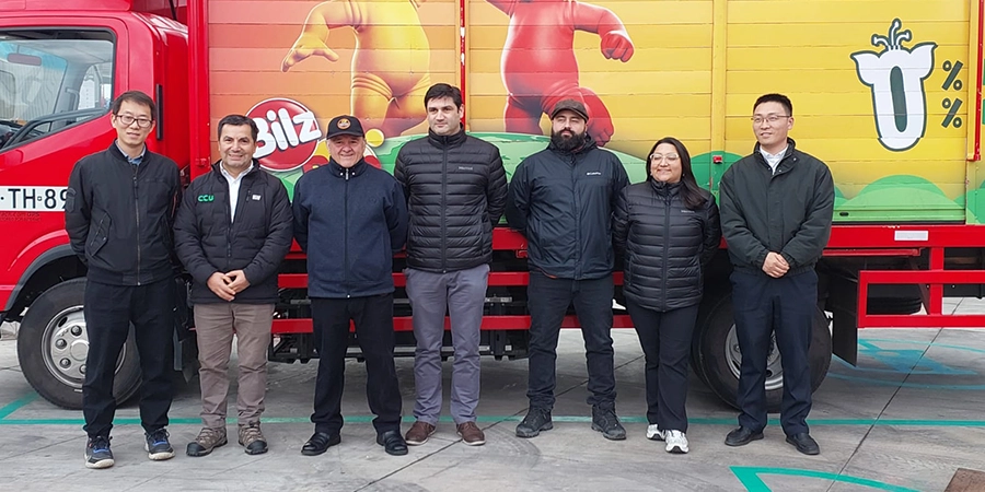 Camiones Jac entrega 2 nuevos camiones eléctricos en el centro de ...