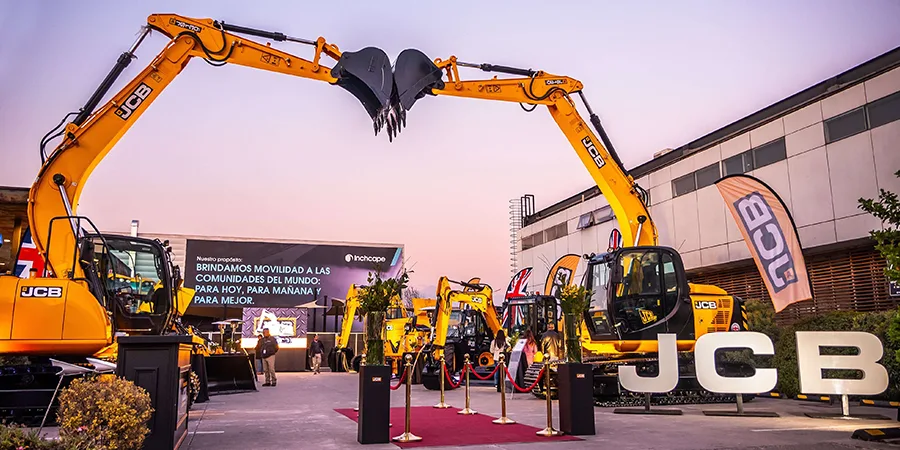 JCB Presenta sus nuevas maquinarias con motorización Tier 4 en Chile