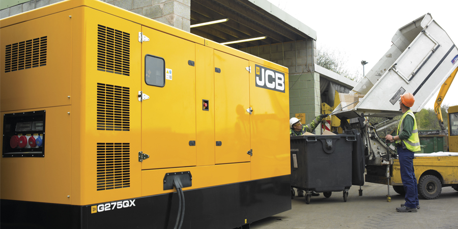 Generadores JCB de Dercomaq para múltiples industrias