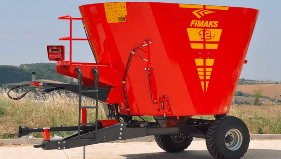 Carro mezclador de 12 m3 con descarga lateral mixer Fimaks - https ...