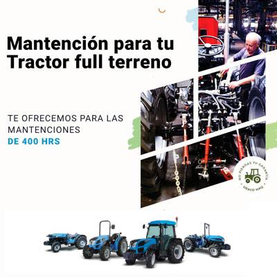 Mantención Tractores tradicional Landini 400 Hrs Landini - https://client.dercomaq.soho.cl/